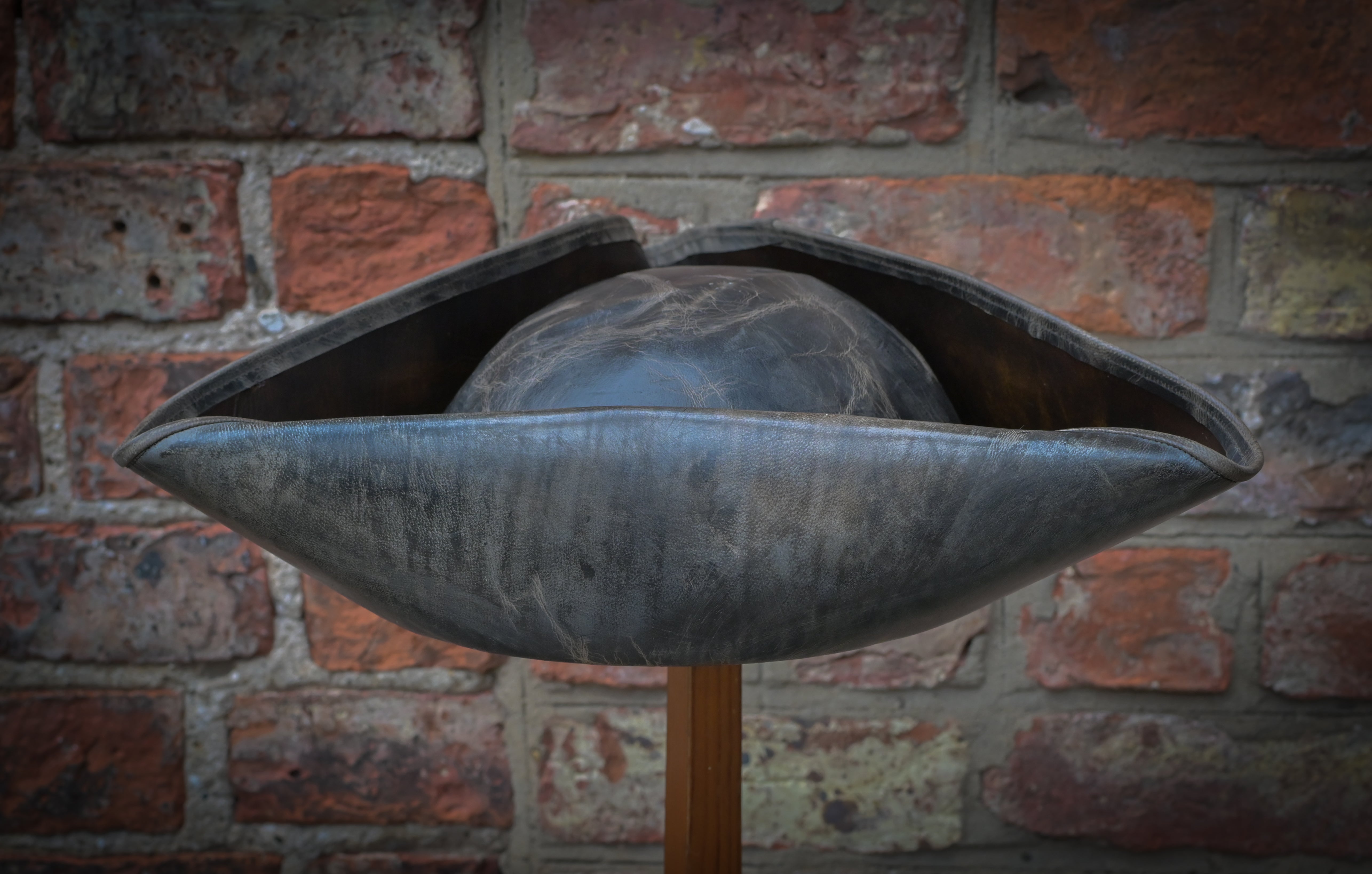 Deluxe Captain Jack Leather Tricorn hat – Paul Ventress - Bespoke Hatters