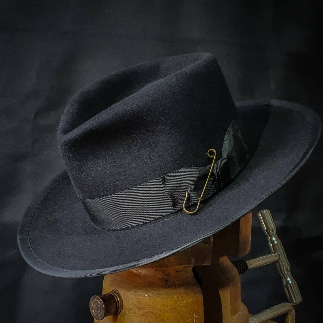 The Classic Wide Brimmed Fedora – Paul Ventress - Bespoke Hatters